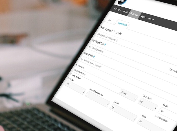 CV Database | Search for candidates | Candidate sourcing
